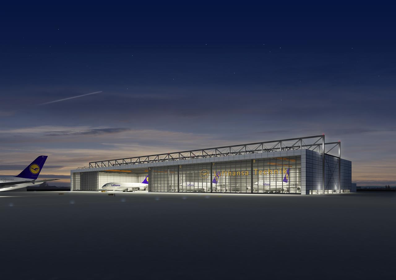 Airport Hangar A380, Frankfurt